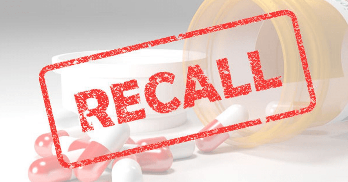 Urgent medicine recall: FLUOXETINE SANDOZ fluoxetine (as hydrochloride ...