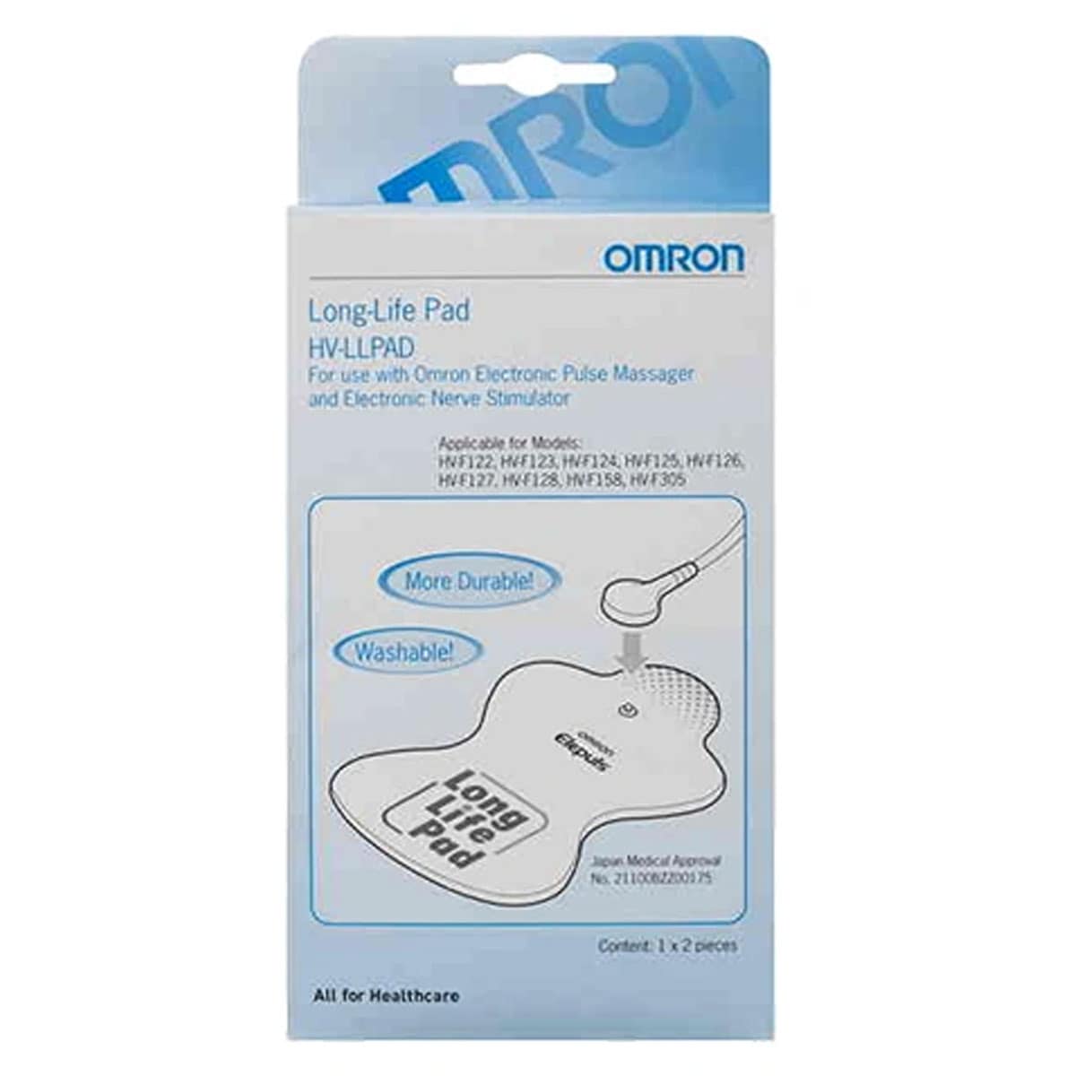 Omron Long Life Pads for TENS Therapy | Reusable up to 300 times – Cate ...