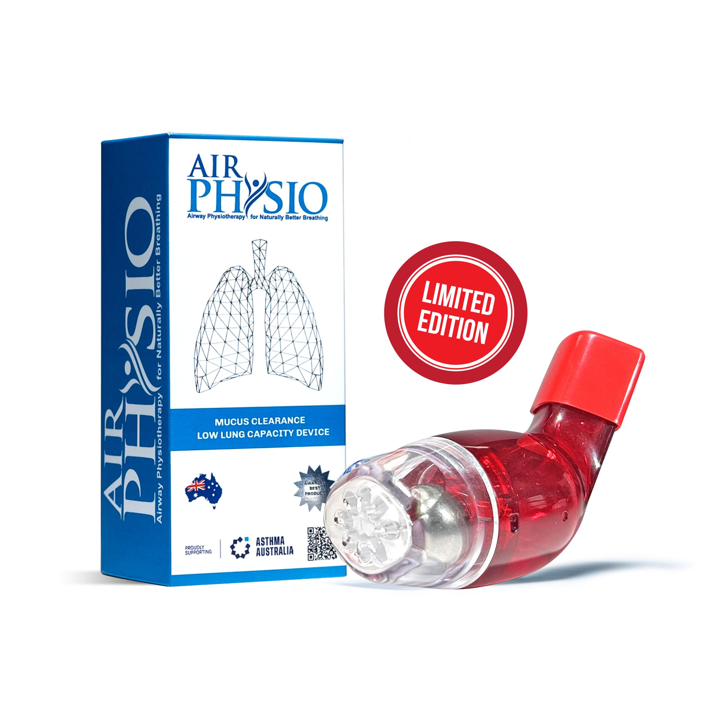 AirPhysio Low Lung Capacity | Drug-Free Mucus Clearance Device ...